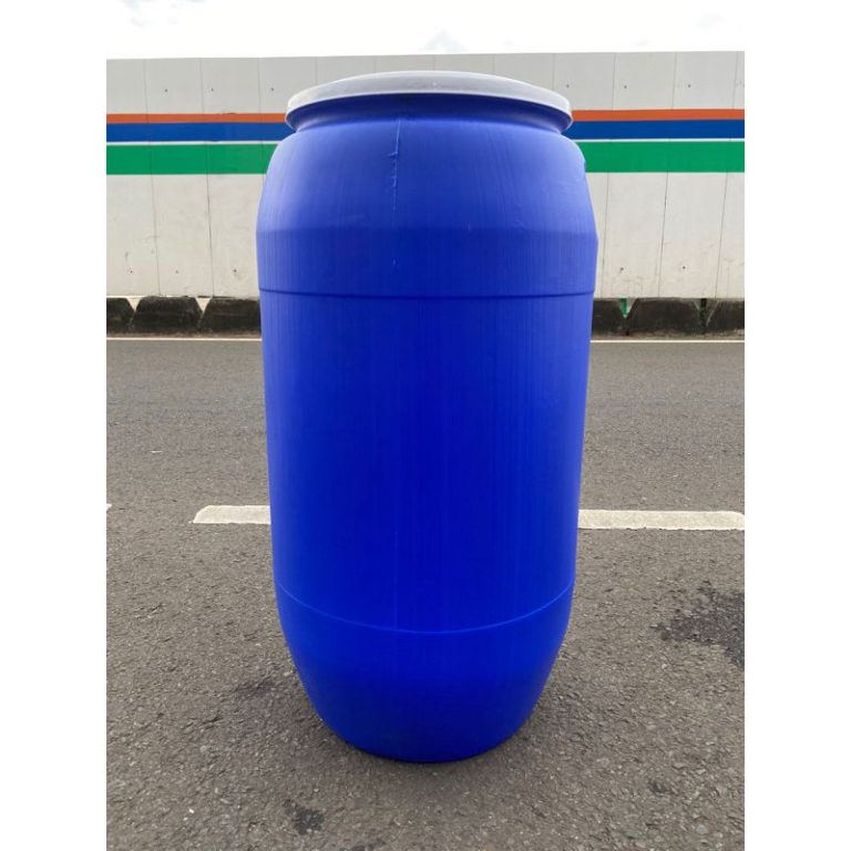 GENTONG AIR PLASTIK BIRU BESAR 230 LITER TUTUP TIPE GL 0523