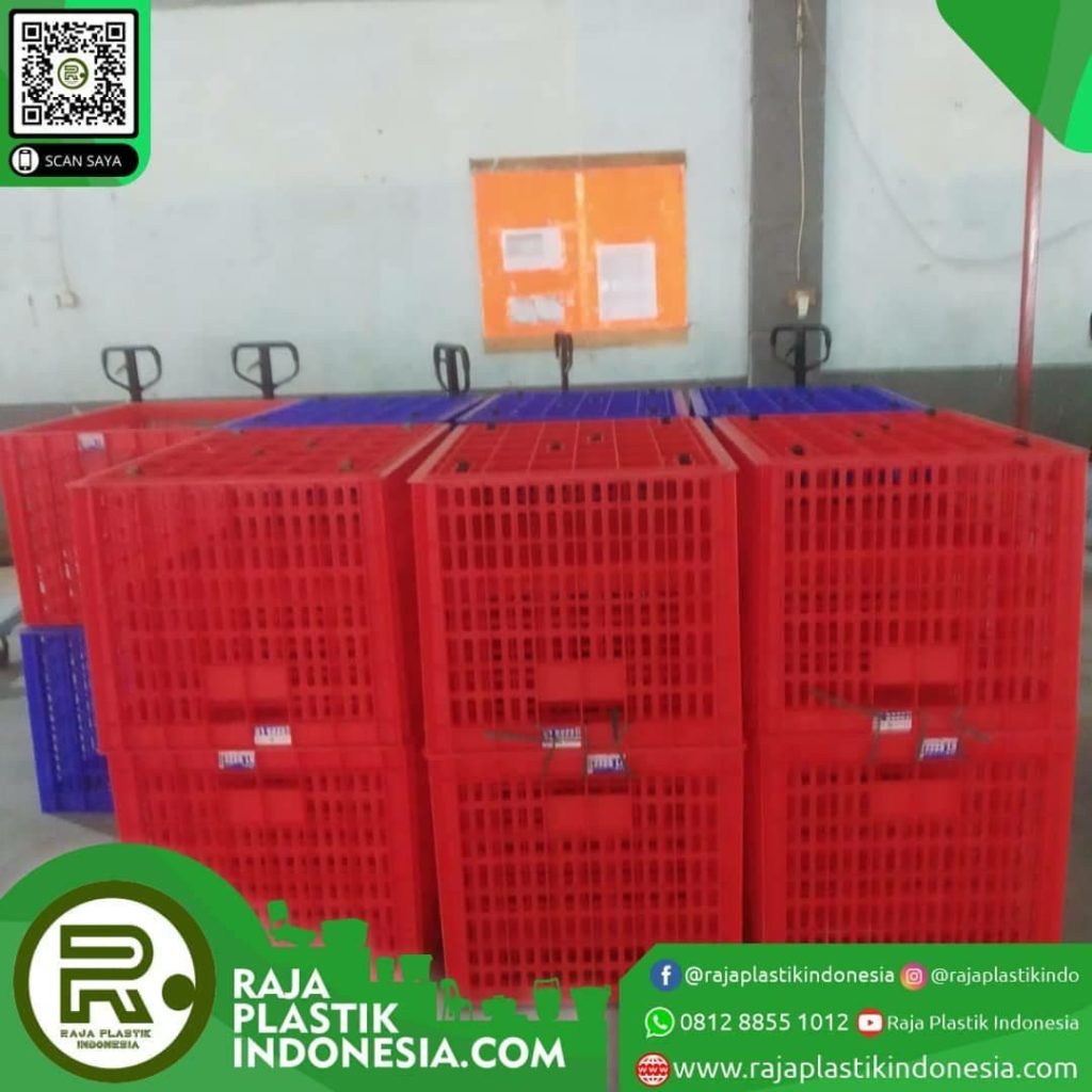 Kontainer Plastik, Gudang J&T, Depok. - Raja Plastik Indonesia