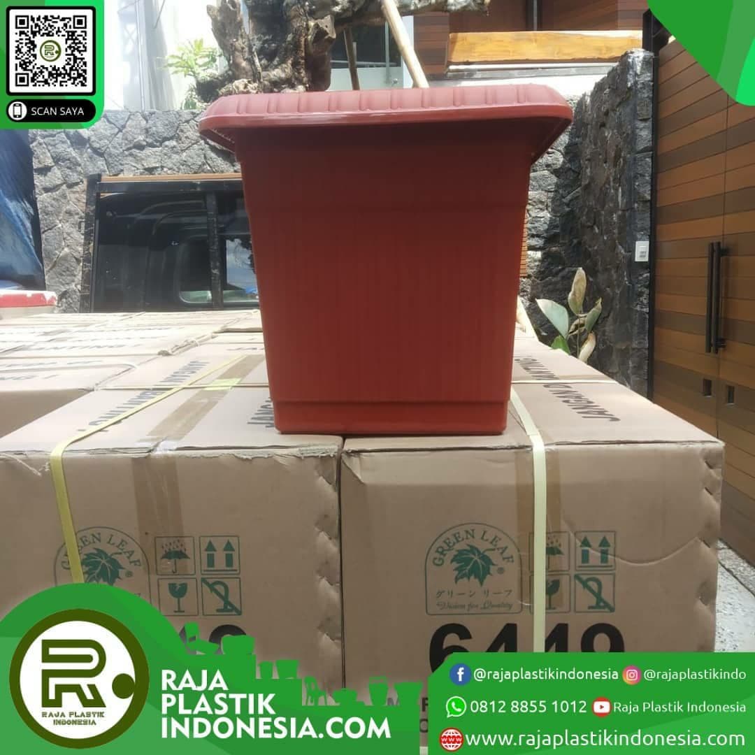 Pot Bunga Plastik Merek Green leaf, Pasar Minggu - Raja Plastik Indonesia