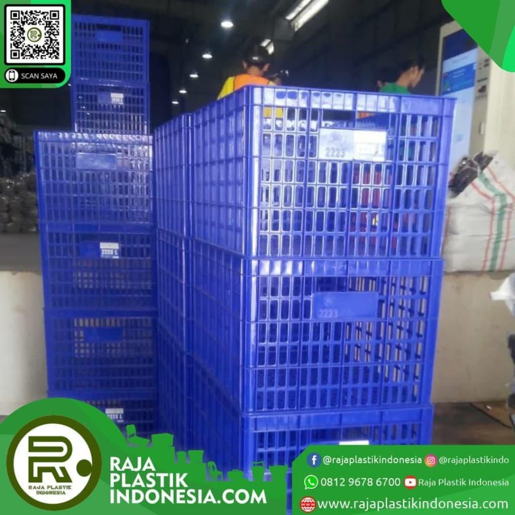 Kontainer Keranjang Plastik Tipe 2223L, PT. Erigo Headquarters - Raja ...