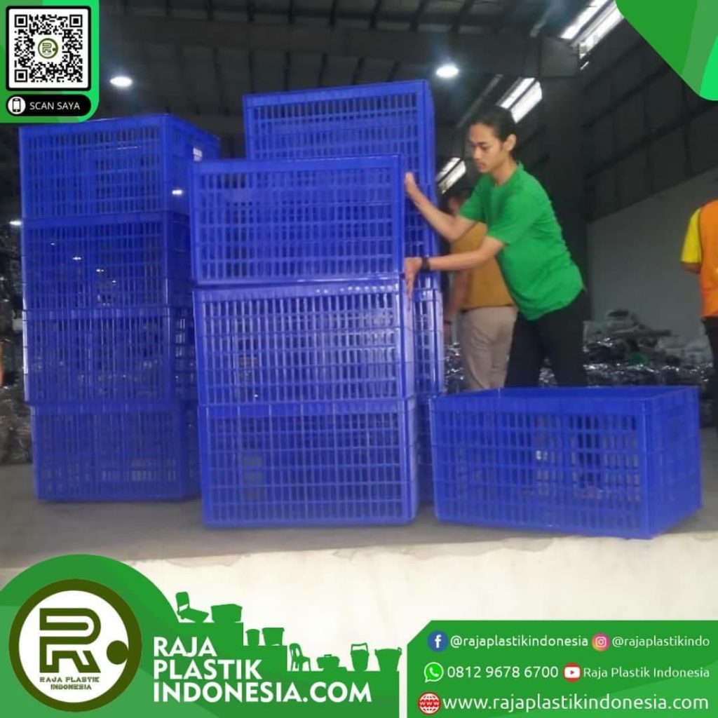 Kontainer Keranjang Plastik Tipe 2223L, PT. Erigo Headquarters - Raja ...