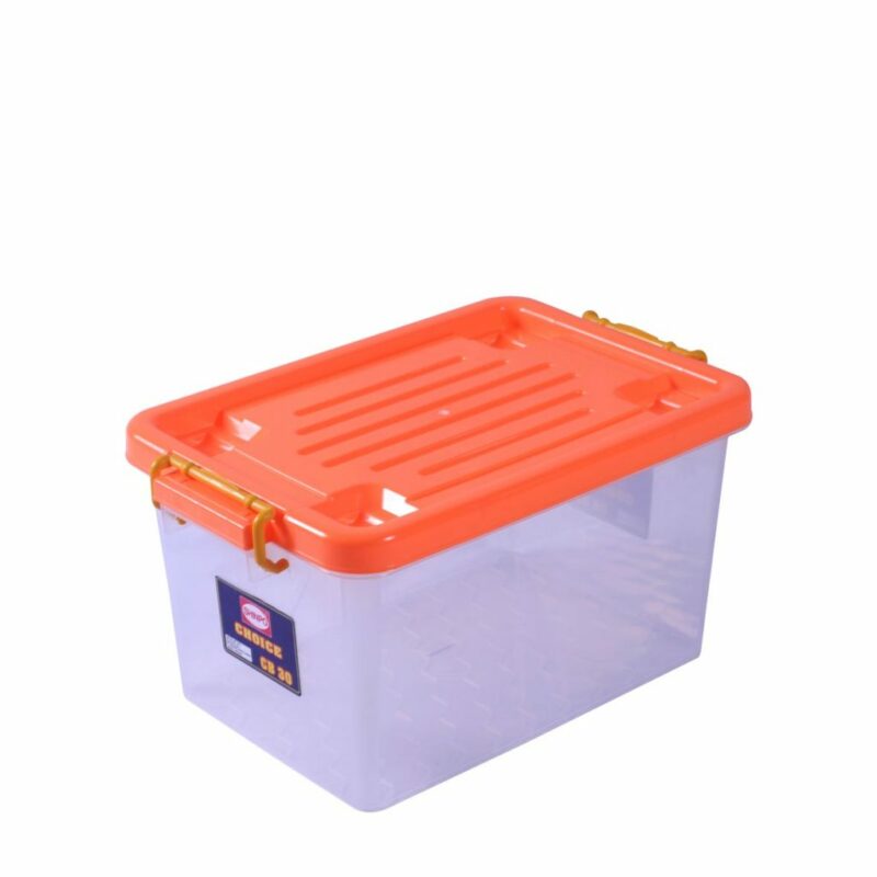 BOX CONTAINER KECIL PLASTIK SERBAGUNA 30 LITER CHOICE – SIP109 PL CB30