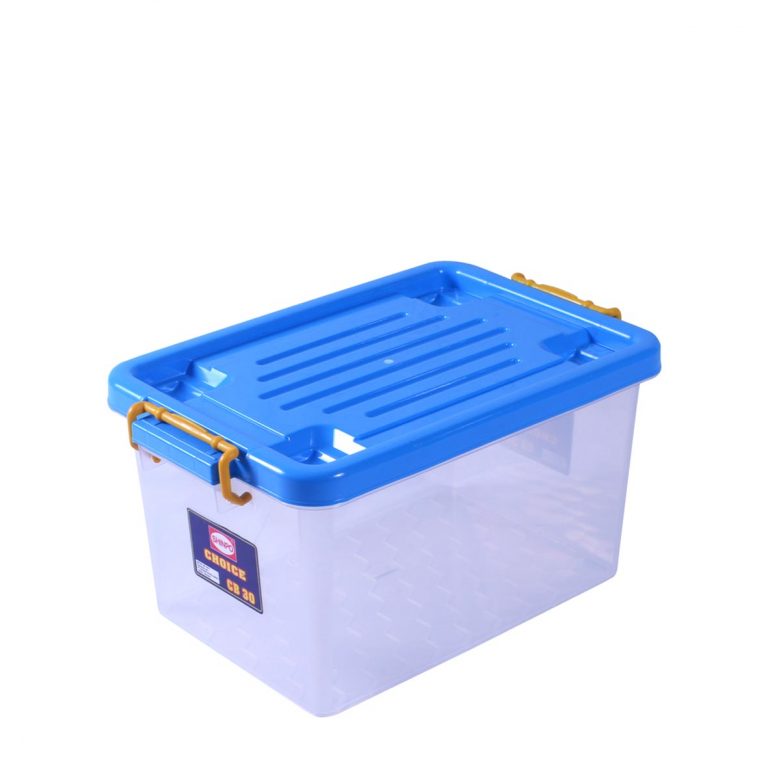 BOX CONTAINER KECIL PLASTIK SERBAGUNA 30 LITER CHOICE – SIP109 PL CB30