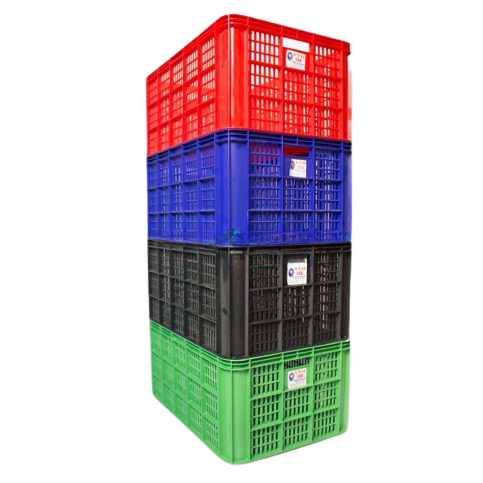 Container Box Plastik Industri | YTH-08 A | 61.5 x 41.5 x 31.5 cm ...
