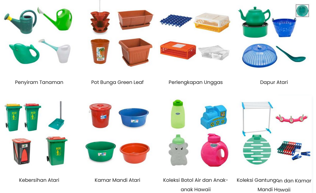 TOKO PLASTIK PERABOTAN RUMAH TANGGA TERLENGKAP DI RAJA PLASTIK INDONESIA