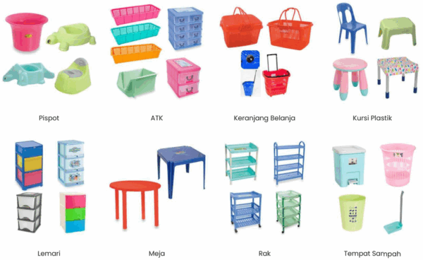 TOKO PLASTIK PERABOTAN RUMAH TANGGA TERLENGKAP DI RAJA PLASTIK INDONESIA