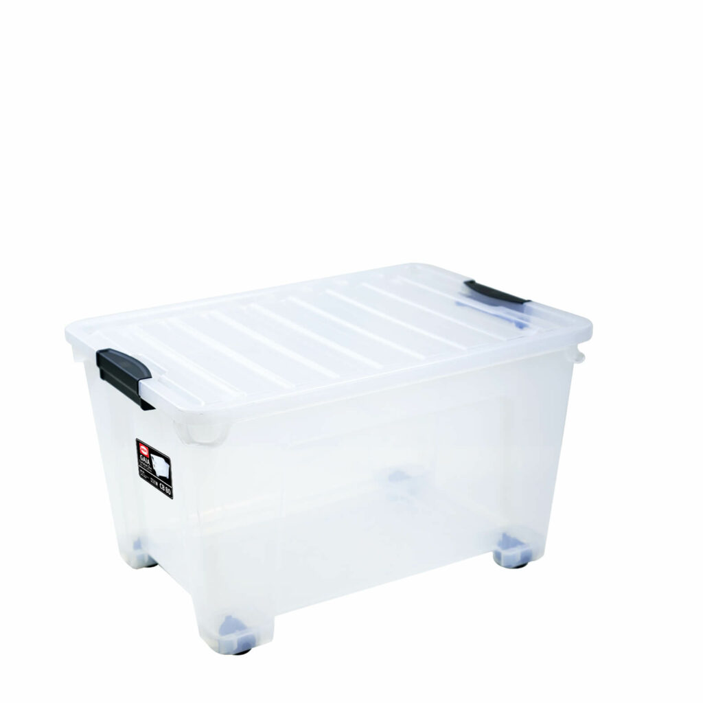 BOX CONTAINER PLASTIK BESAR 80 LITER SHINPO GAIA – SIP 101 CB 80