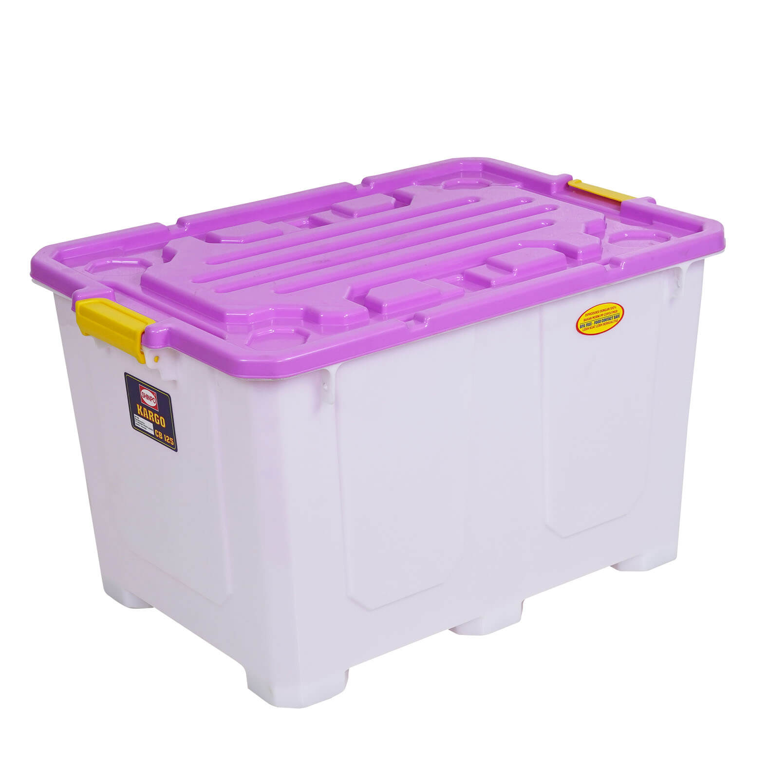 CONTAINER BOX PLASTIK BESAR 125 LITER SHINPO KARGO – SIP 584 CB 125